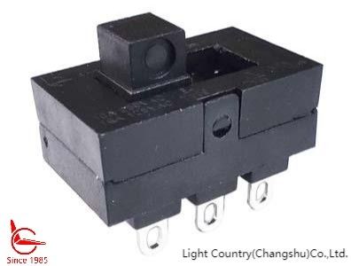 Good Quality Plastic Slide Switch, Two Gears, 22*14*8mm, Black, UL TUV ...