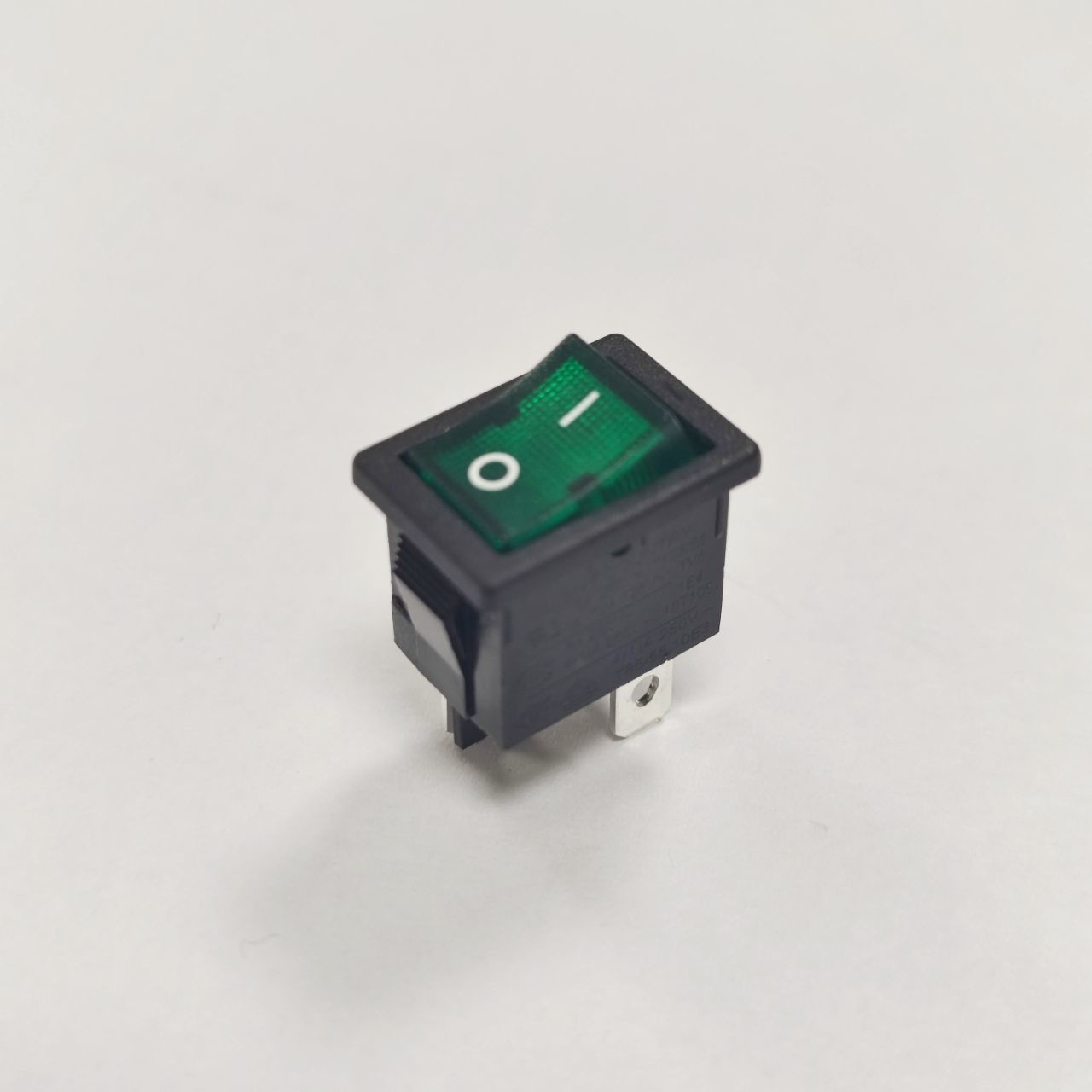 RA(R19A) Green illuminated Rocker Switch, 21*15mm, 10,000 Electrical ...