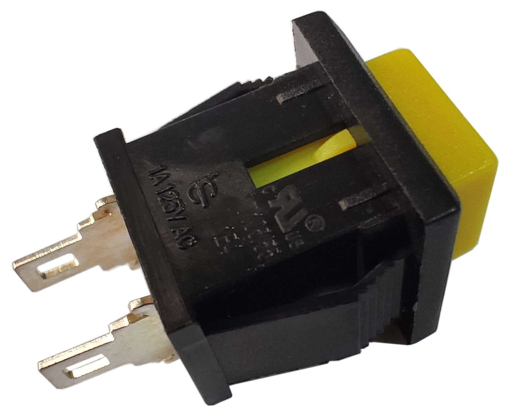 Silver Alloy Contacts Push Button Electrical Switch P13-2 10000 Cycles